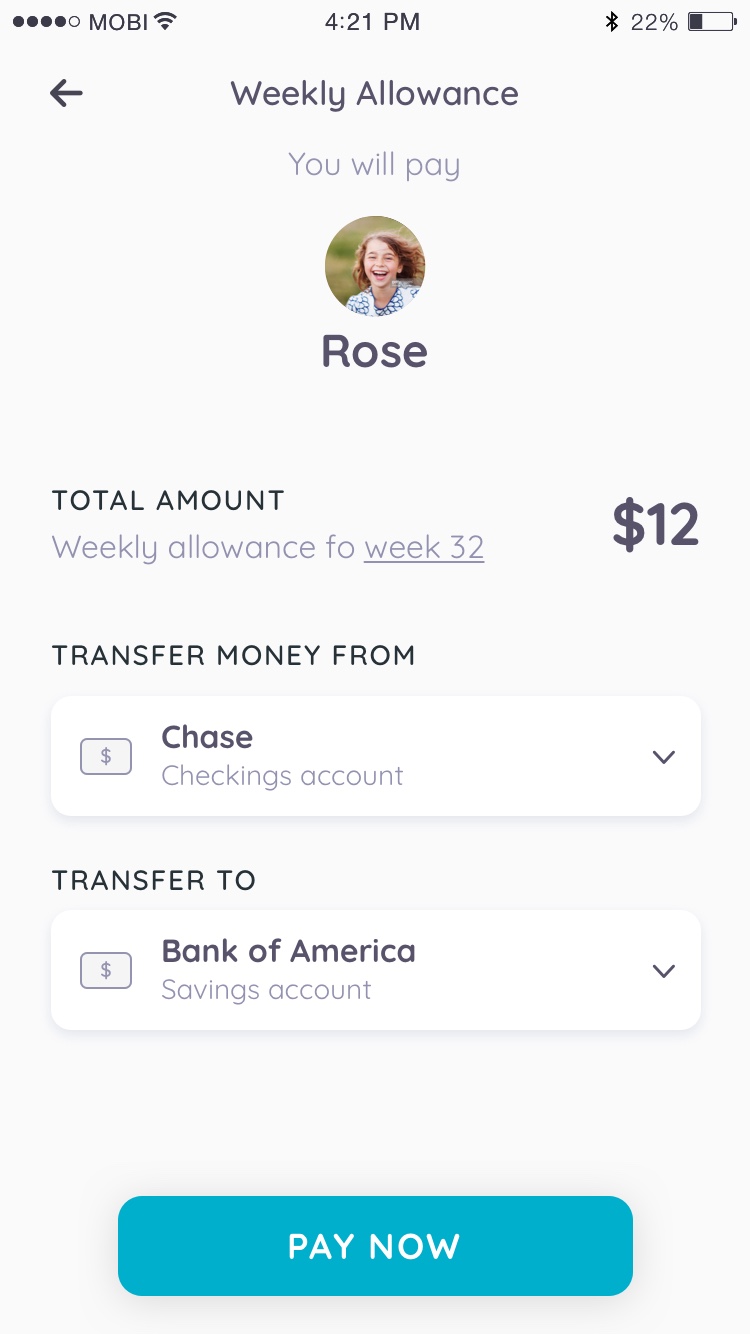 PayDay - Homey App for Families